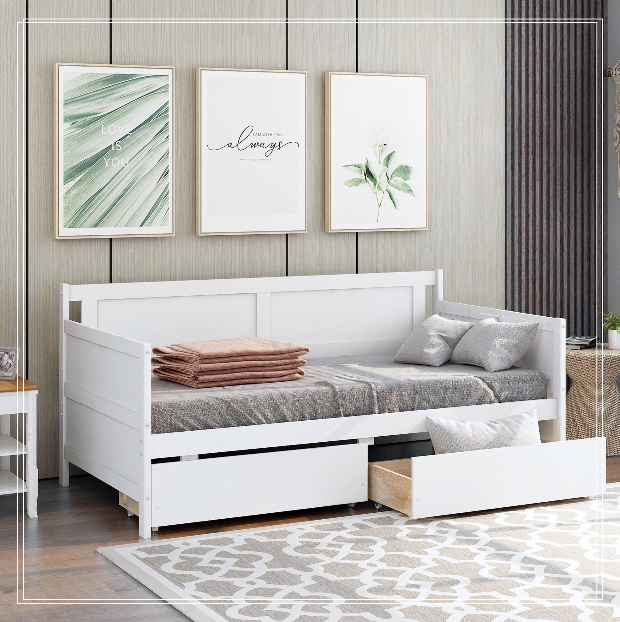 Couch daybed with storage store